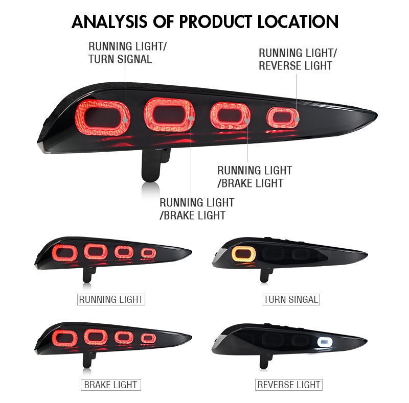 Toyota GR Supra Tail Lights TT-NMW-B217 For Toyota GR Supra A90 / A91 ...