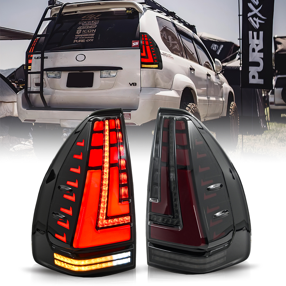 LEXUS GX Tail Lights GX-B228-S For Lexus GX (2003–2009) - CoolLamp
