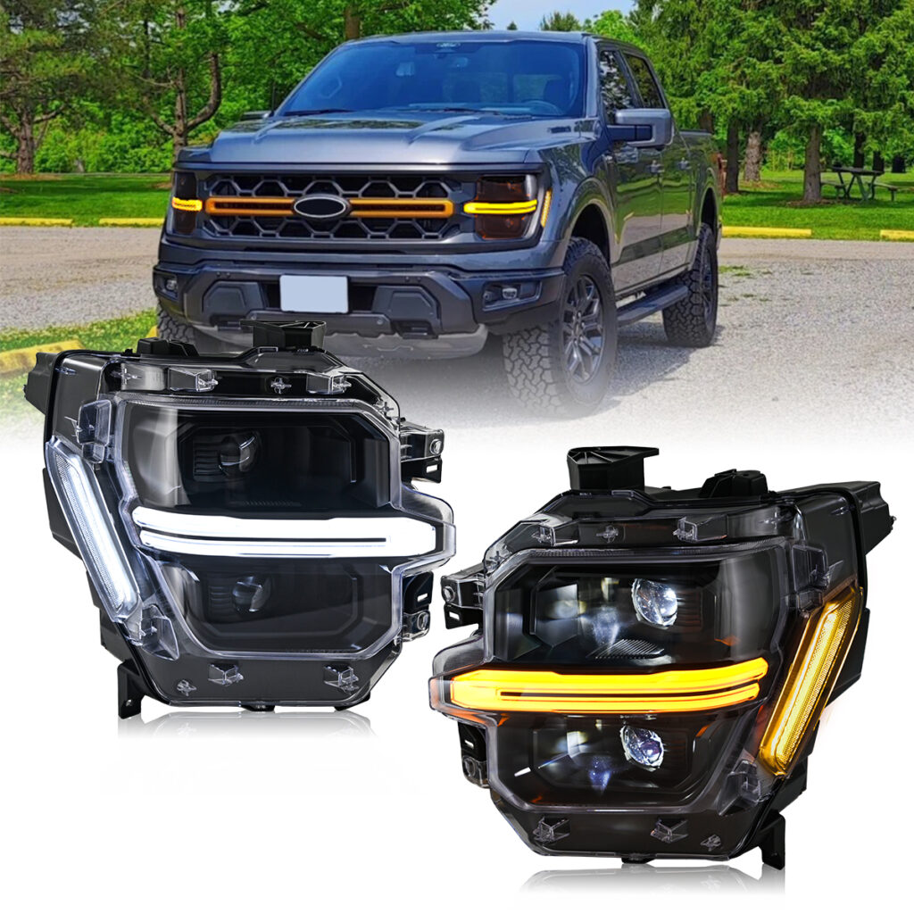 Ford F150 Headlights F150-A535 Series For Ford F-150 (2024–2026) - CoolLamp